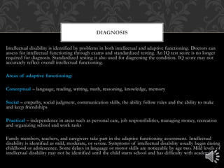 Intellectual disabilities PPS 6009 | PPTX