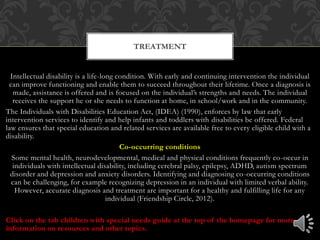 Intellectual disabilities PPS 6009 | PPTX