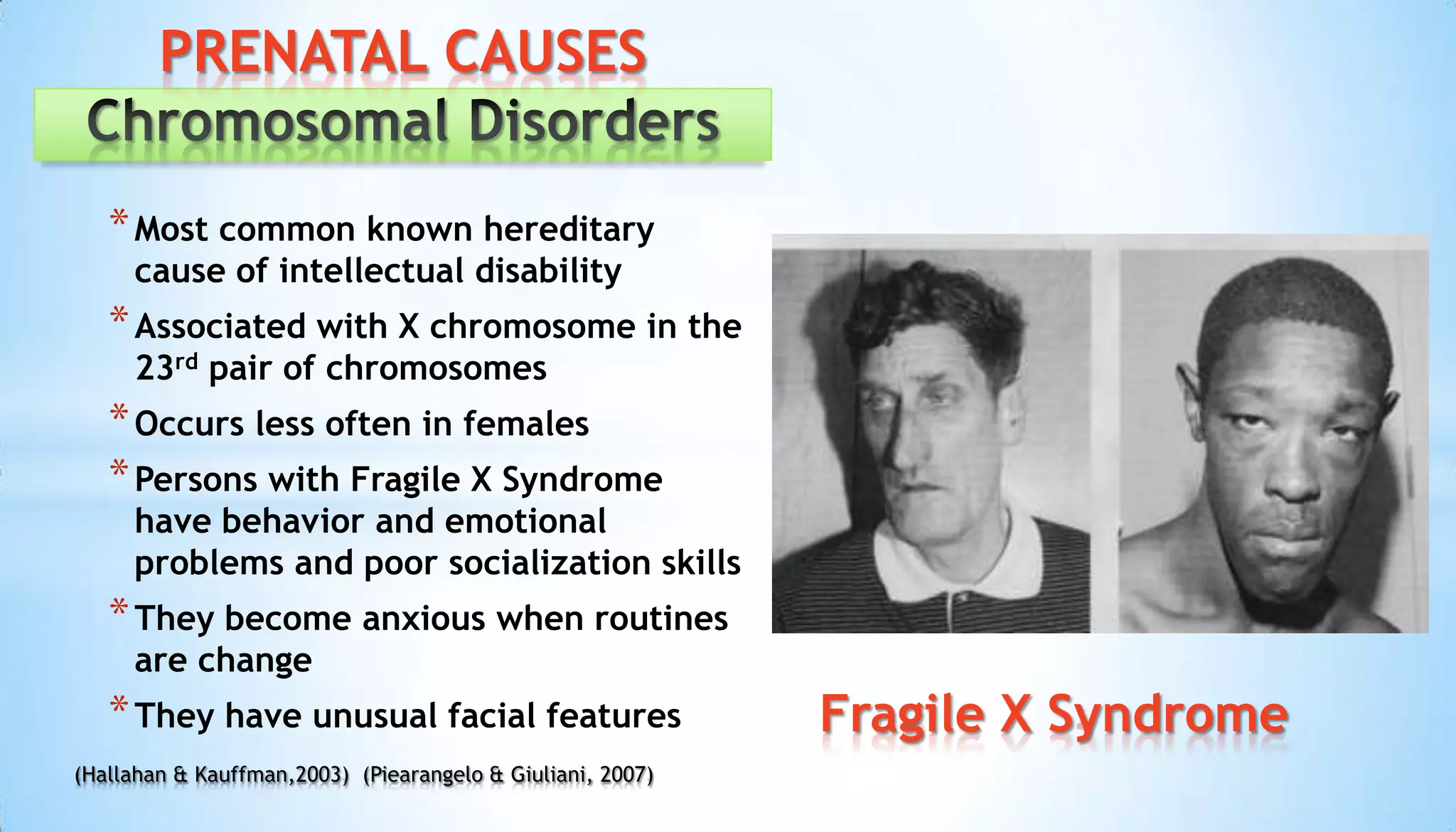 Intellectual disability | PPT