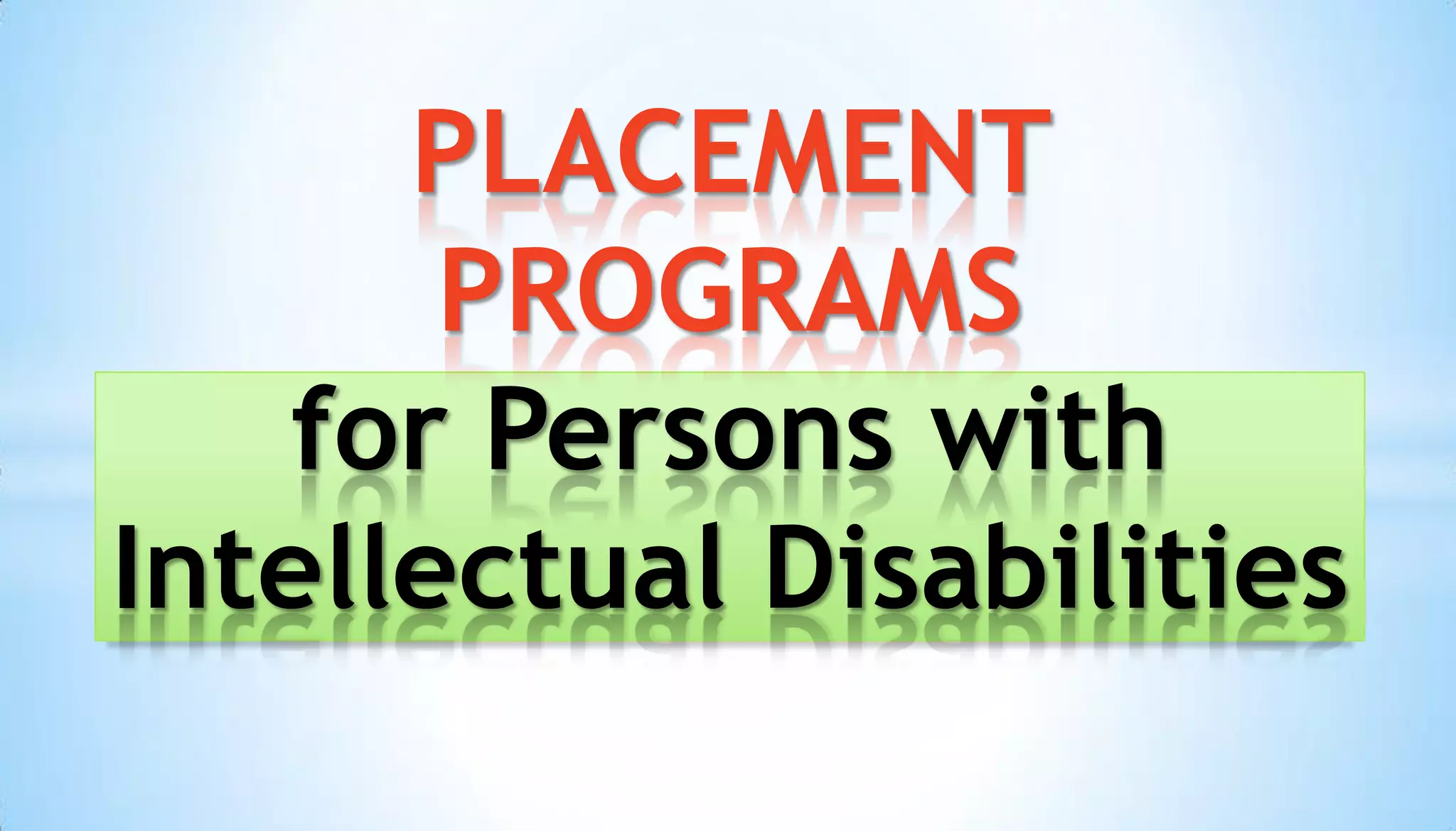 Intellectual disability | PPT