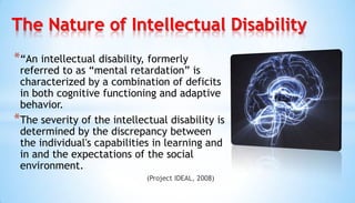 Intellectual disability | PPT