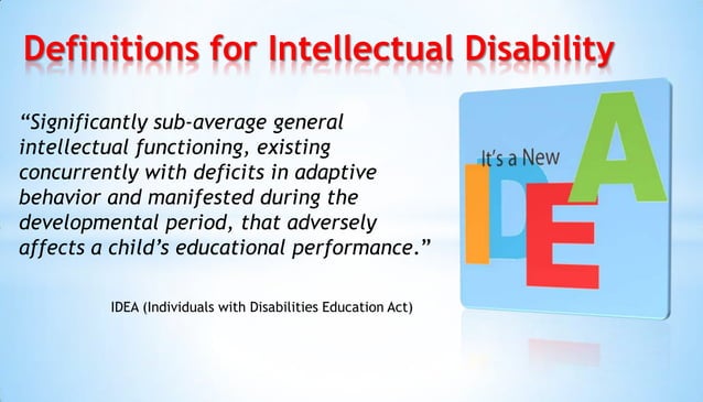 Intellectual disability | PPT