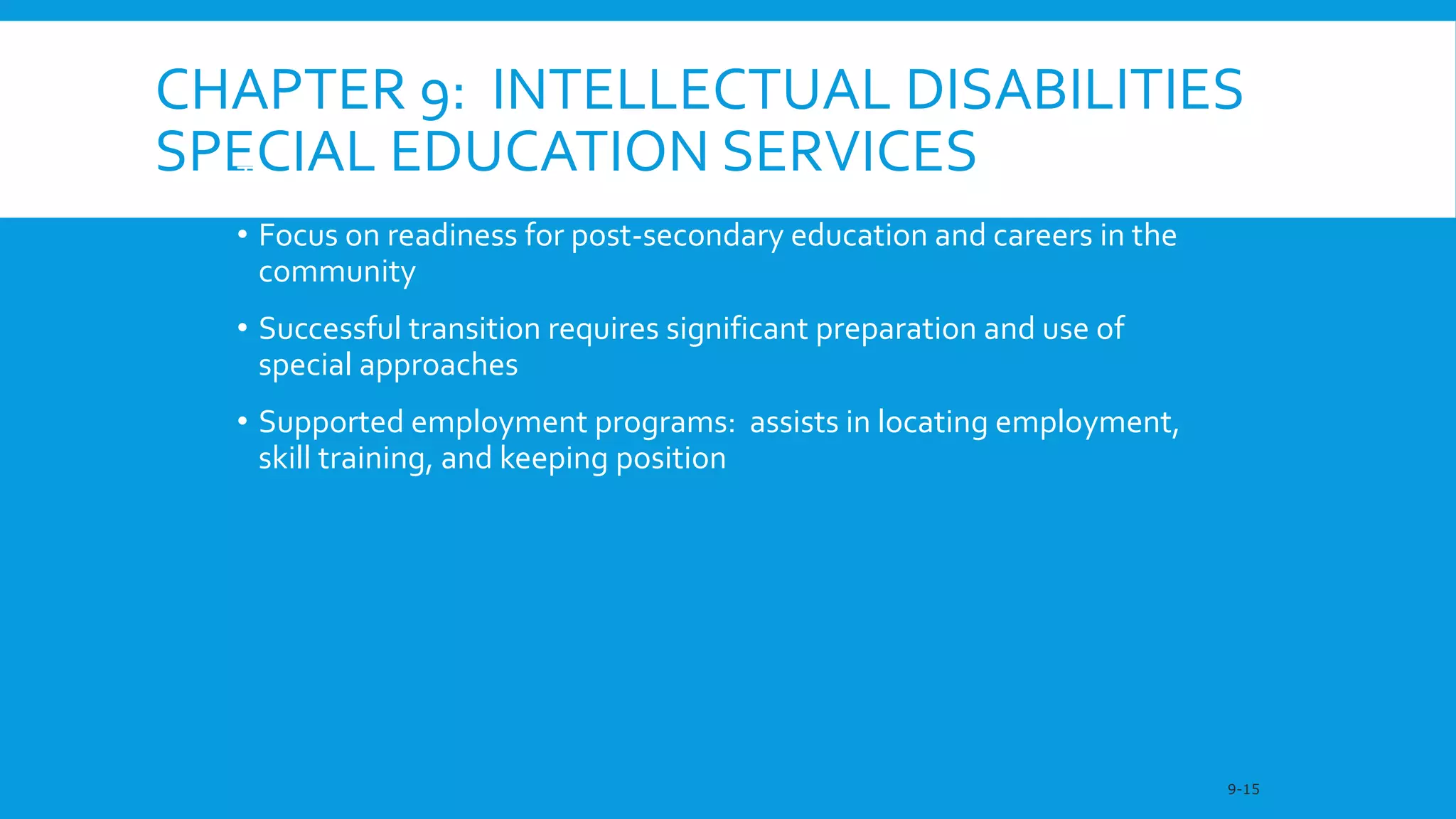 Intellectual disability | PPTX