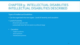 Intellectual disability | PPTX