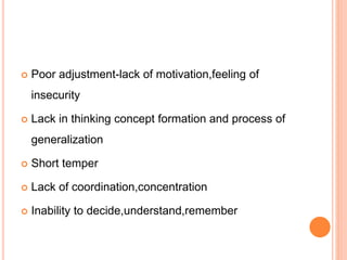 Intellectual disability | PPTX