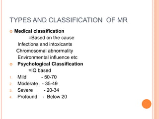 Intellectual disability | PPTX