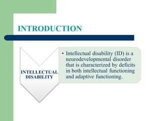 Intellectual Disability | PPT
