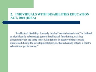 Intellectual Disability | PPT