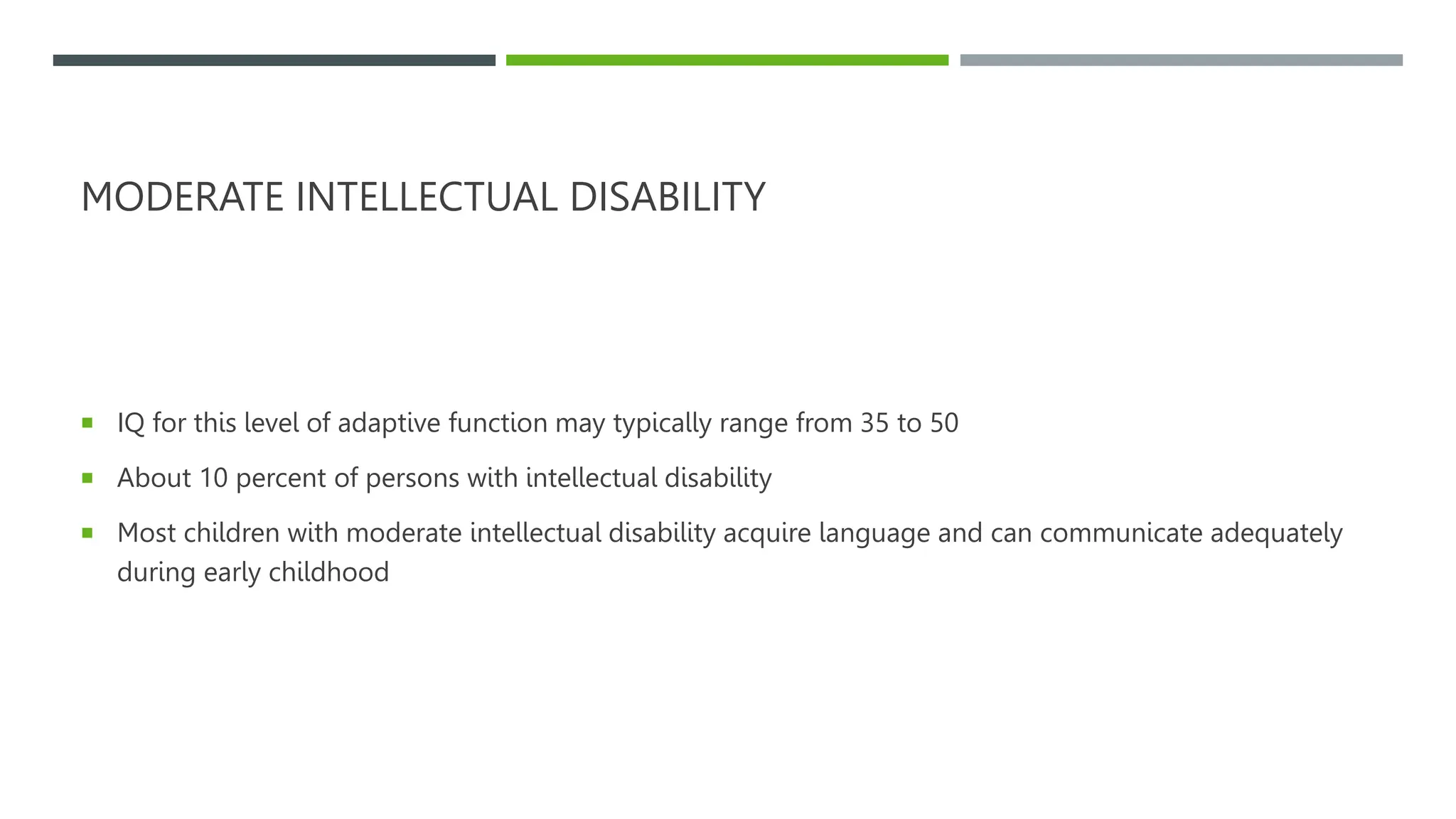 Powerpoint on topic Intellectual disability | PPTX