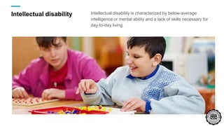 Intellectual disability 1.0 | PPTX