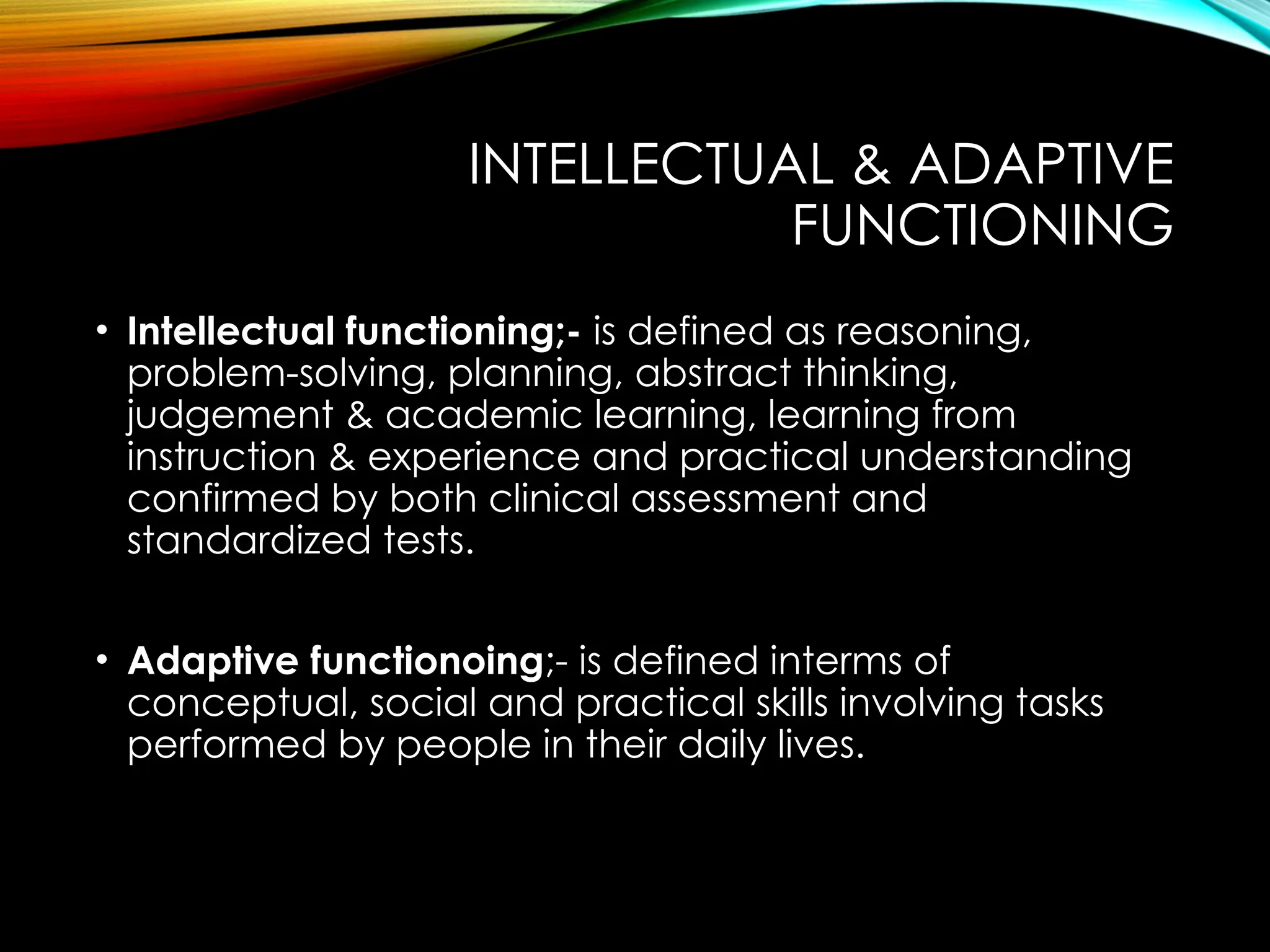 Intellectual Disability: Its types, charateristics, and features | PPT