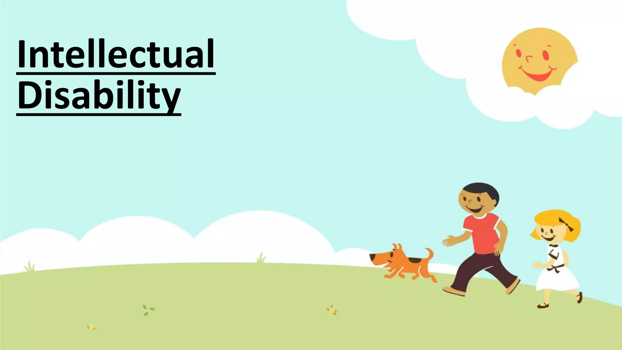 Intellectual disability | PPT