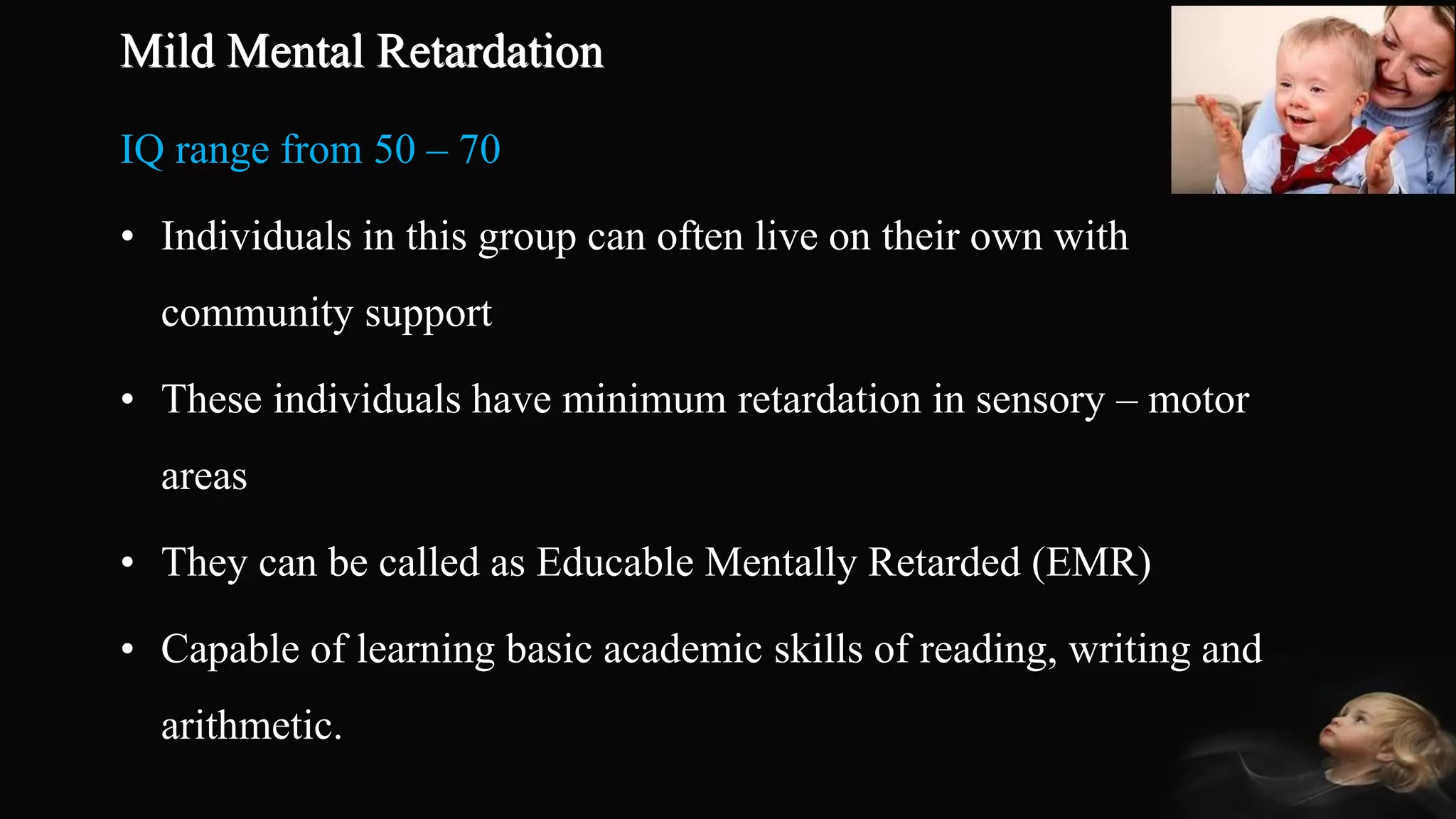 Mental Retardation and ADHD | PDF