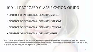 INTELLECTUAL DISABILITY PART- I | PPTX