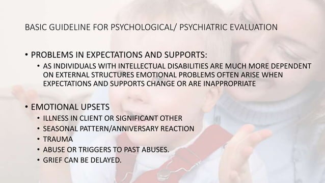 INTELLECTUAL DISABILITY PART - II | PPT