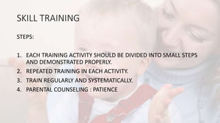 INTELLECTUAL DISABILITY PART - II | PPTX