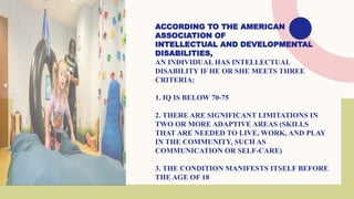 INTELLECTUAL DISABILITY -CLASSIFICATION, SIGN AND PREVENTION, ppt ...