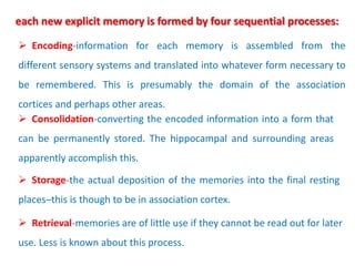 Intellectual functions (memory , speech) | PPT | Free Download