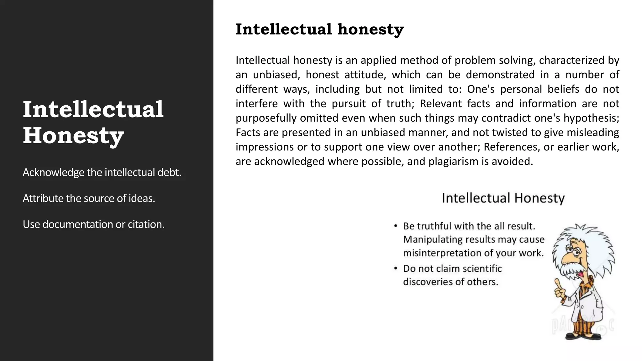 Intellectual honesty and research integrity abu saleh | PPTX