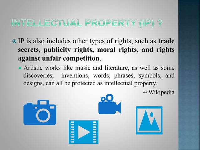 Intellectual Property Right (IPR) | PPT
