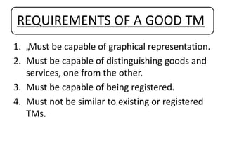Intellectual property-Trademark | PPTX