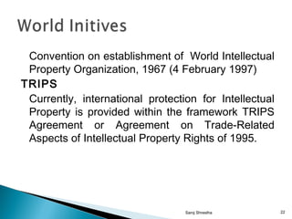 Intellectual property rights (IPR) | PPT