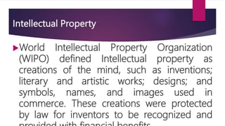 INTELLECTUAL PROPERTY and modules Grade12.pptx