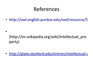 Intellectual property | PPT