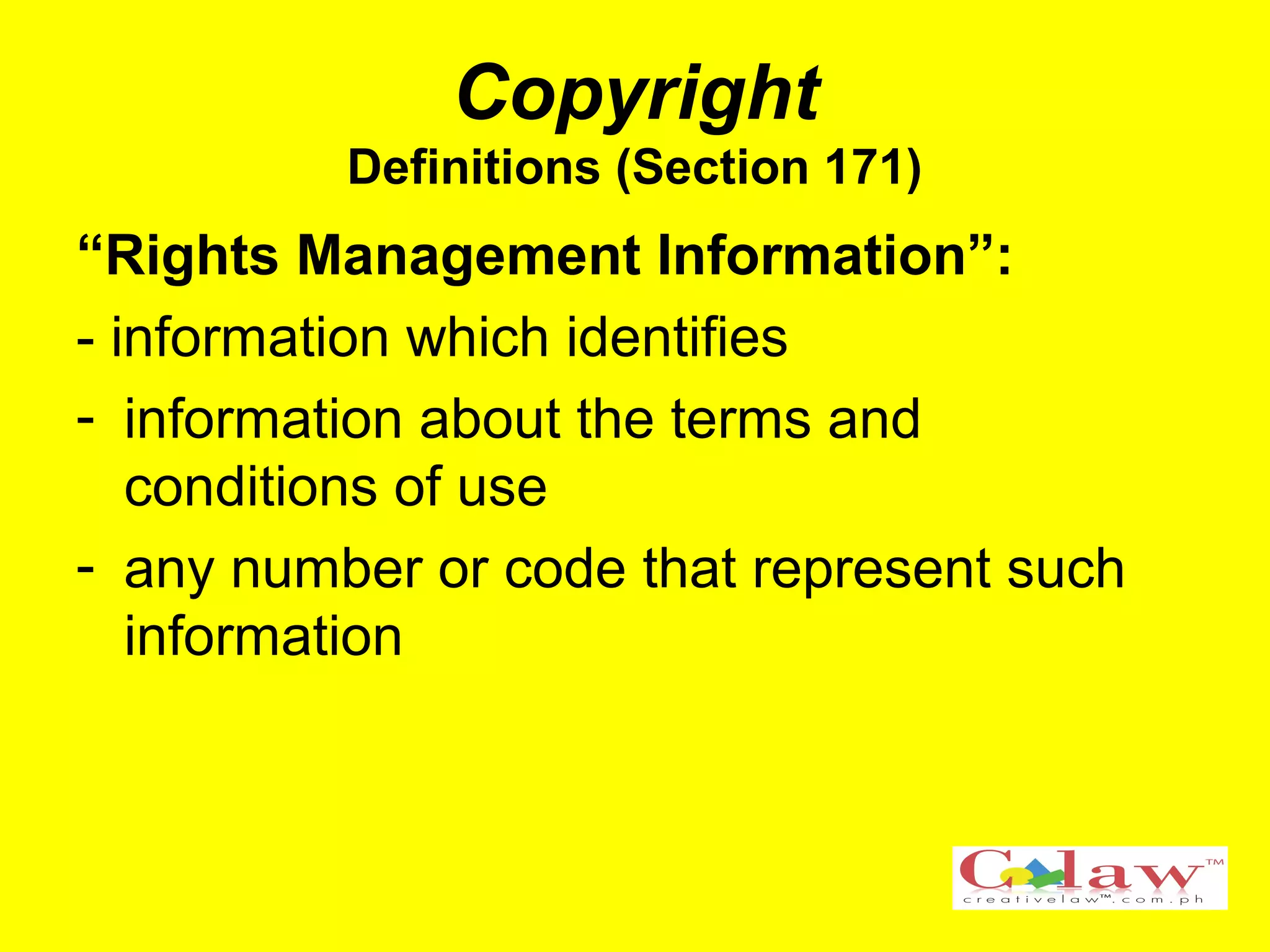 Intellectual property and copyright | PPT