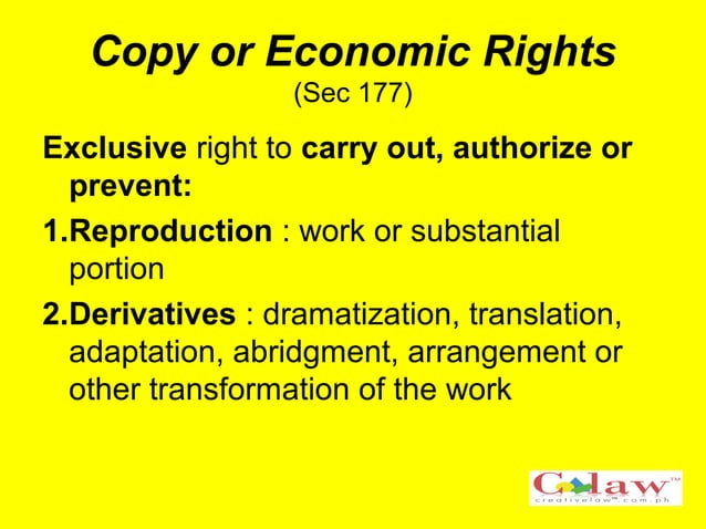 Intellectual property and copyright | PPT