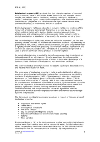 Intellectual property ats | PDF