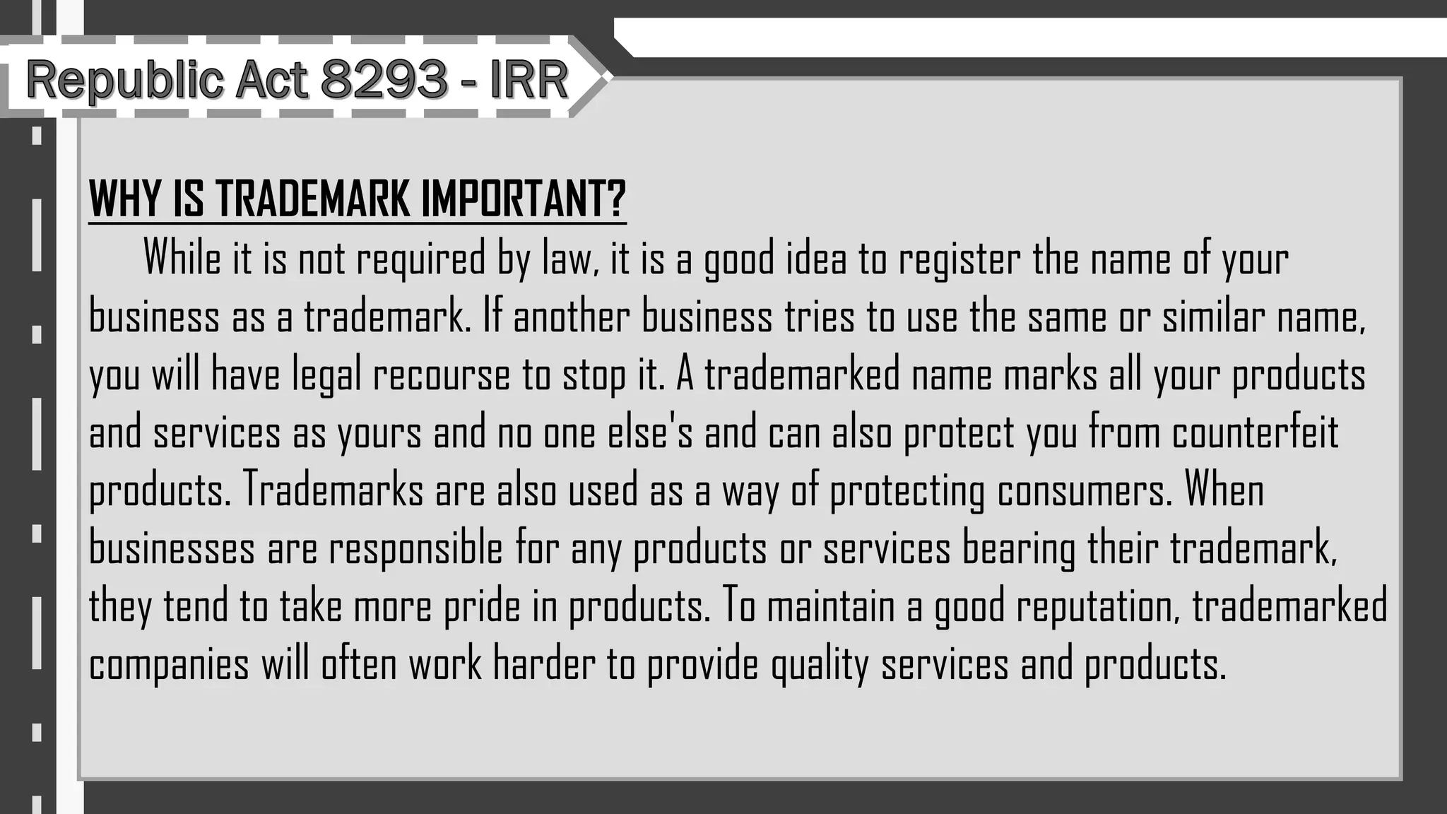 Intellectual Property Code of the Philippines (RA 8293) | PDF