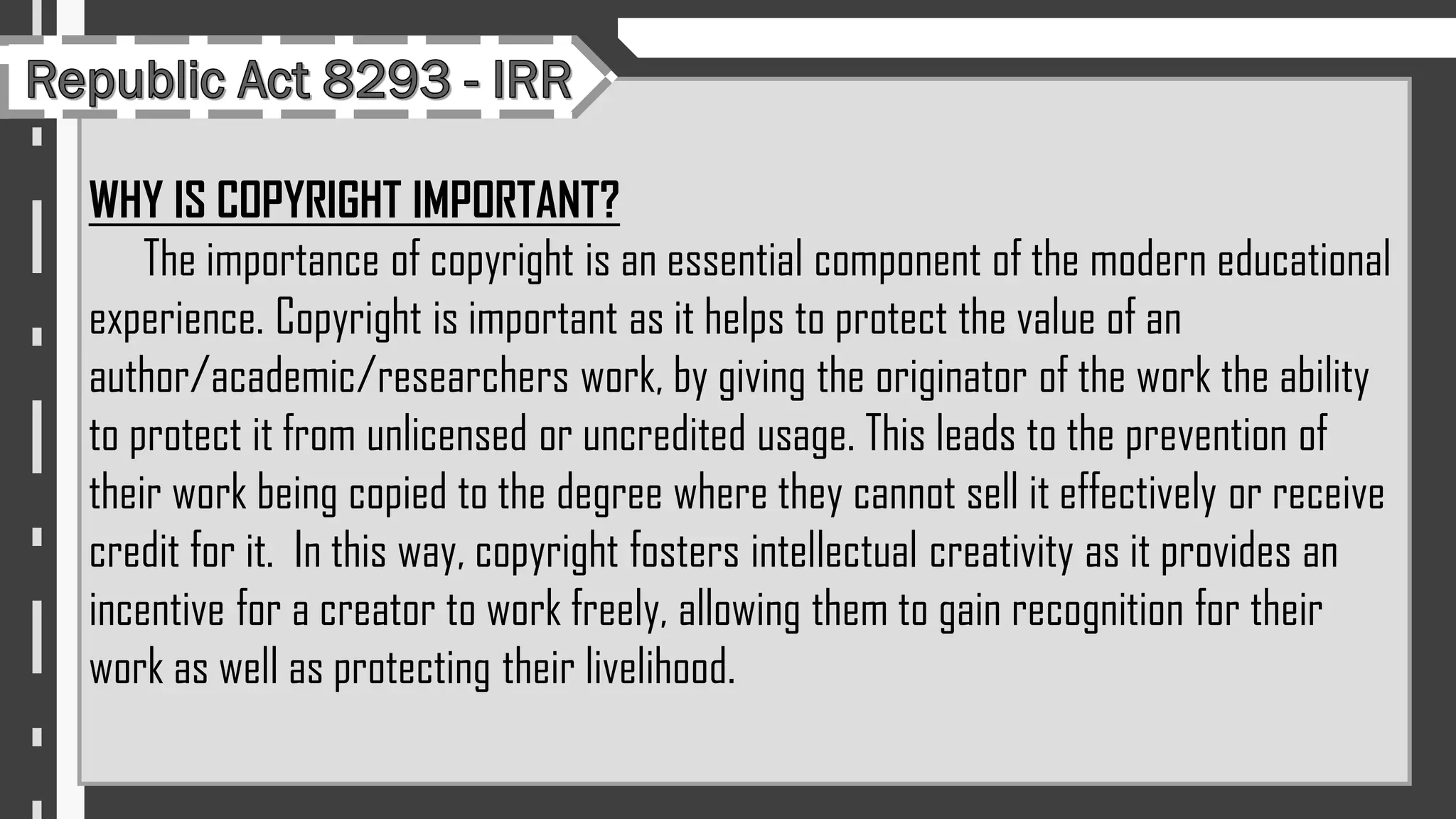Intellectual Property Code of the Philippines (RA 8293) | PDF