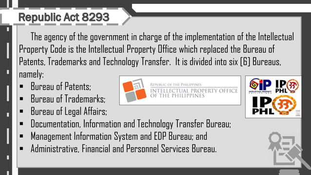 Intellectual Property Code of the Philippines (RA 8293) | PDF