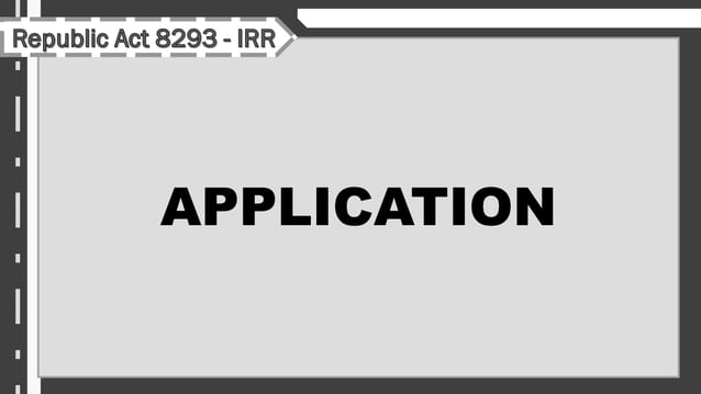Intellectual Property Code of the Philippines (RA 8293) | PDF