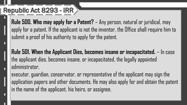 Intellectual Property Code of the Philippines (RA 8293) | PDF
