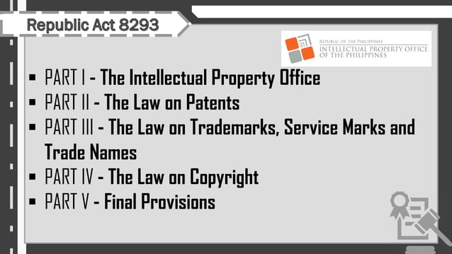 Intellectual Property Code of the Philippines (RA 8293) | PDF