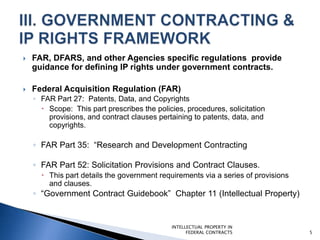 Intellectual property in_federal_contracts. | PPTX | Legal Services ...