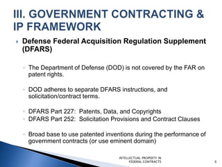 Intellectual property in_federal_contracts. | PPTX | Legal Services ...