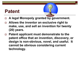 intellectual property in industry.ppt