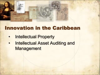 Intellectual Property & Innovation - Malcolm Spence - Office of Trade ...