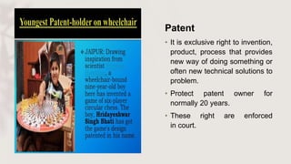 Intellectual property law | PPT