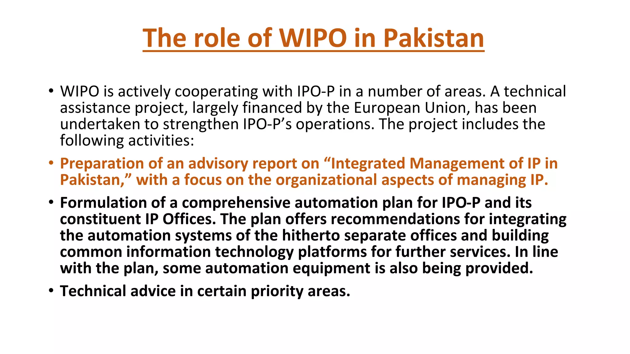 Intellectual Property Organization Of Pakistan (IPO) [Autosaved].pptx