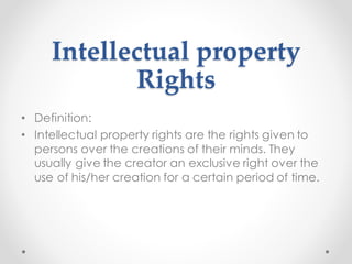 Intellectual Property Organization Ordinance 2007, Copy Rights ...