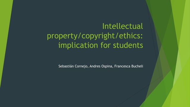Intellectual Property PPT | PPTX