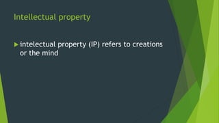 Intellectual Property PPT | PPTX
