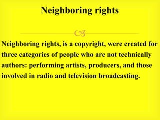 Intellectual property right | PPTX