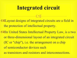 Intellectual property right | PPTX