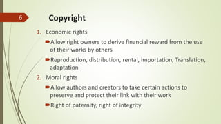 Intellectual property right | PPTX