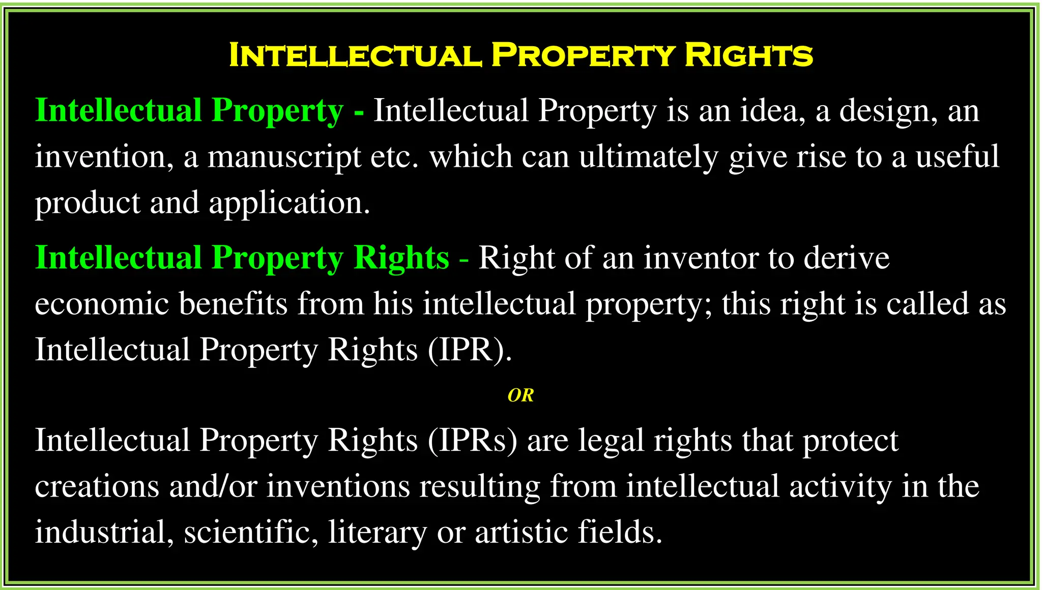 intellectual property property management | PDF